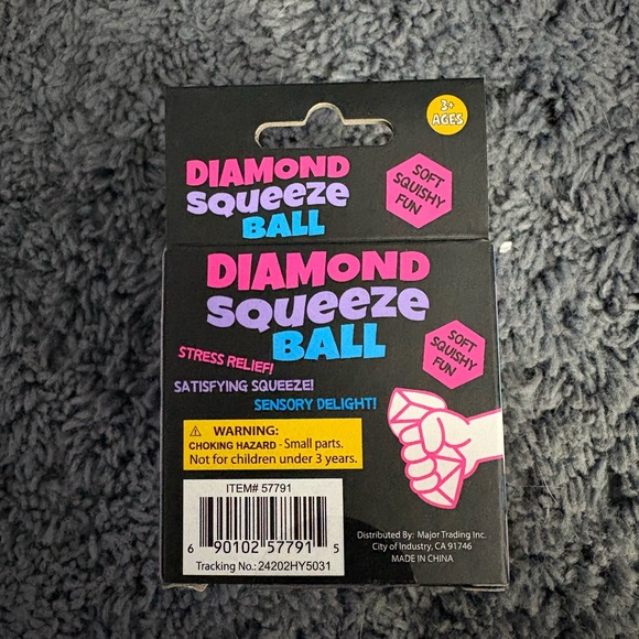 Toys | Nwt Pink Diamond Squeeze Ball | Poshmark